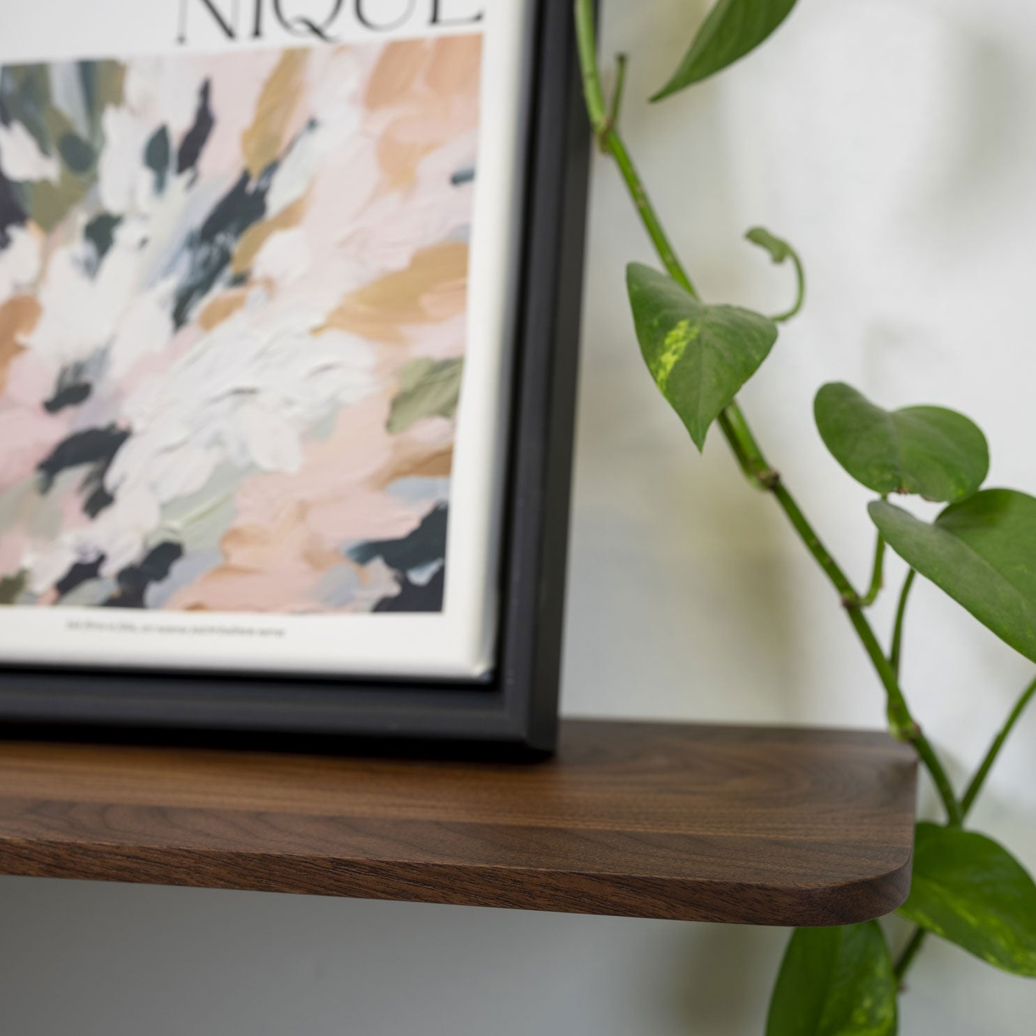 Tablette murale en bois massif | La Fabrique Allwood